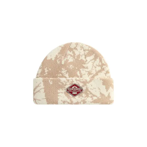 Kith For Columbia Jacquard Cuff Beanie - Cream