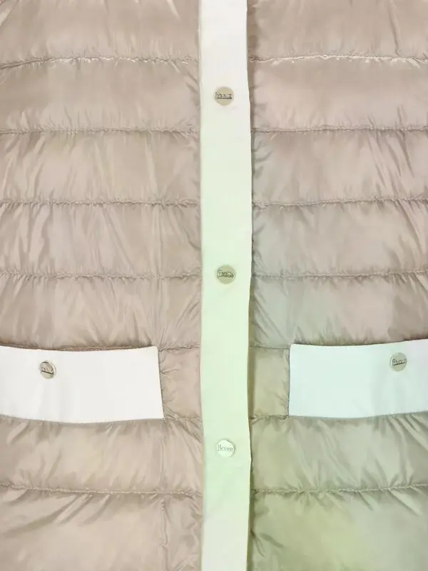 Herno Quilted Button Jacket