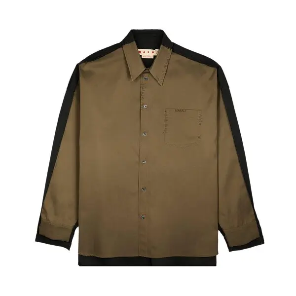 Marni Two Tone Taffeta Shirt