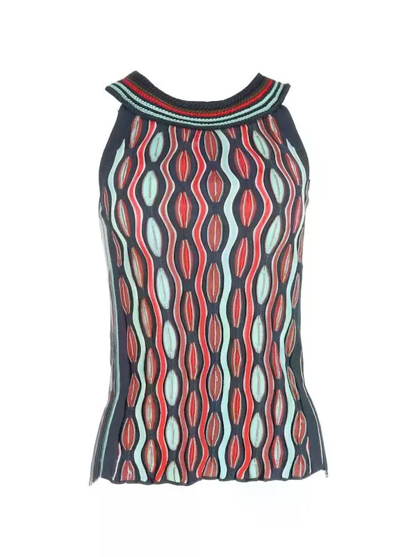 Missoni Knit Cotton Halter Top