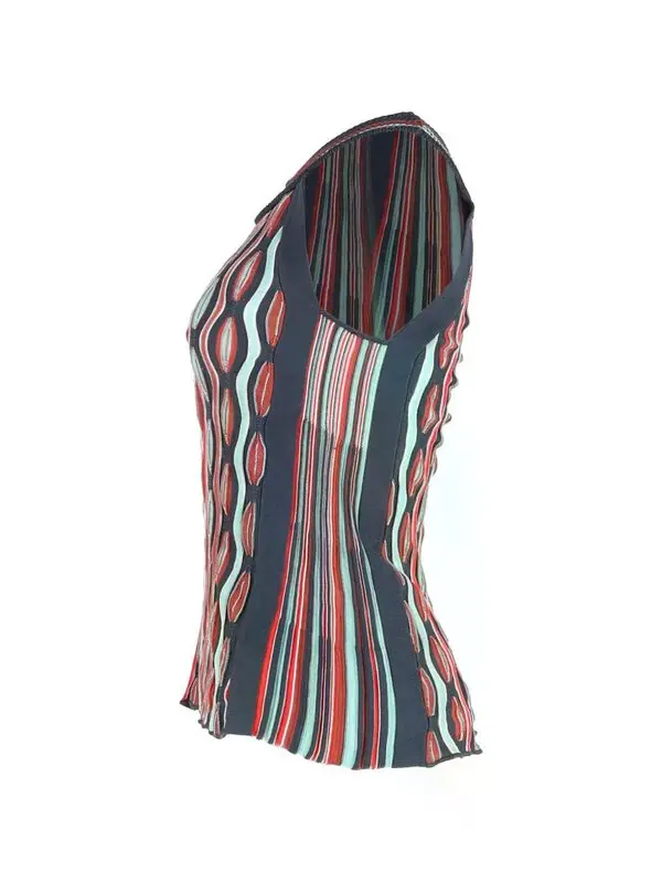 Missoni Knit Cotton Halter Top