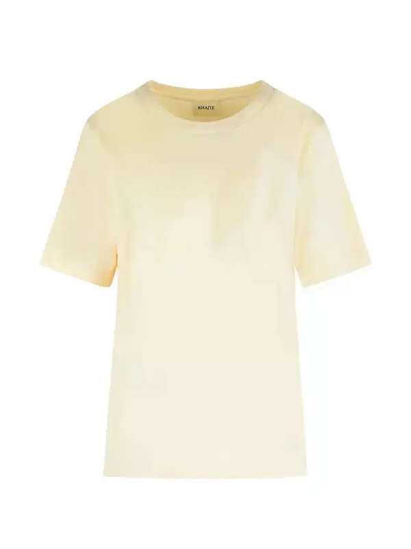 Khaite Silk T-shirt - Neutrals