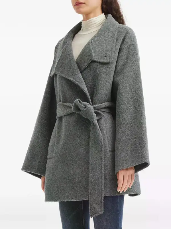 B+AB Double-breasted Belted Coat