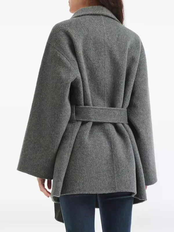 B+AB Double-breasted Belted Coat