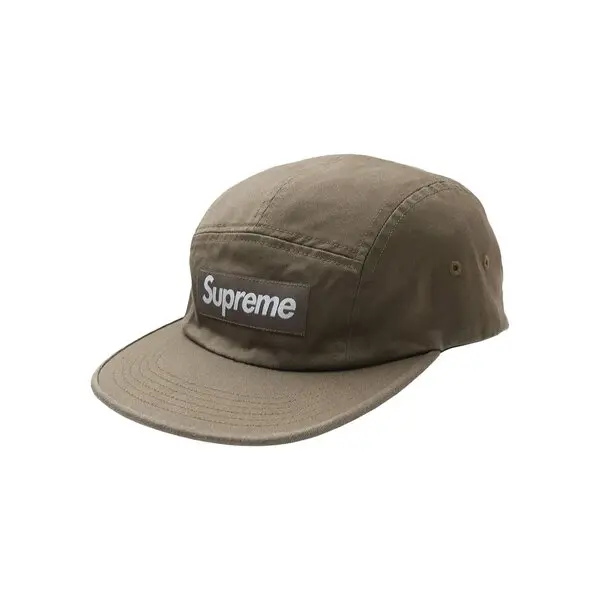Supreme Washed Chino Twill Cap - Green