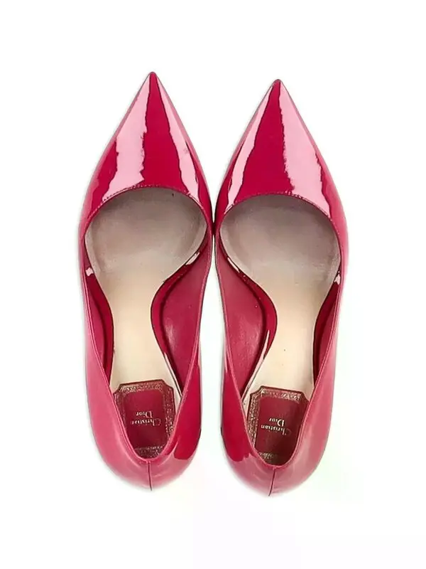 Dior Pointed-toe Patent-leather Pumps