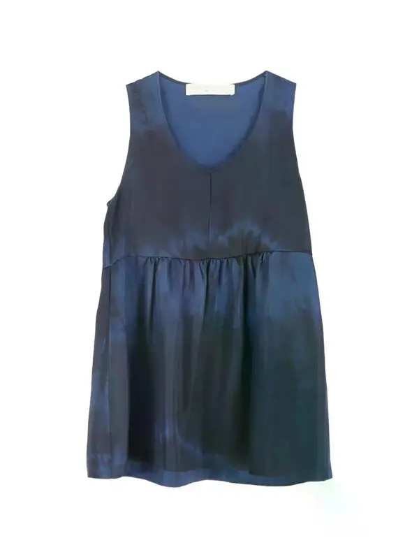 Stella McCartney Tie-dyed Silk Top