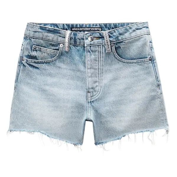 Alexander Wang Mid Rise Relaxed Short
