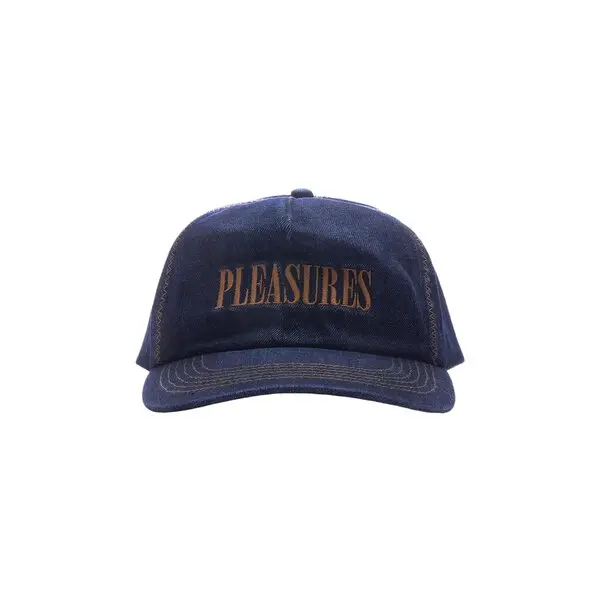 PLEASURES Zig Zag Cap - Blue