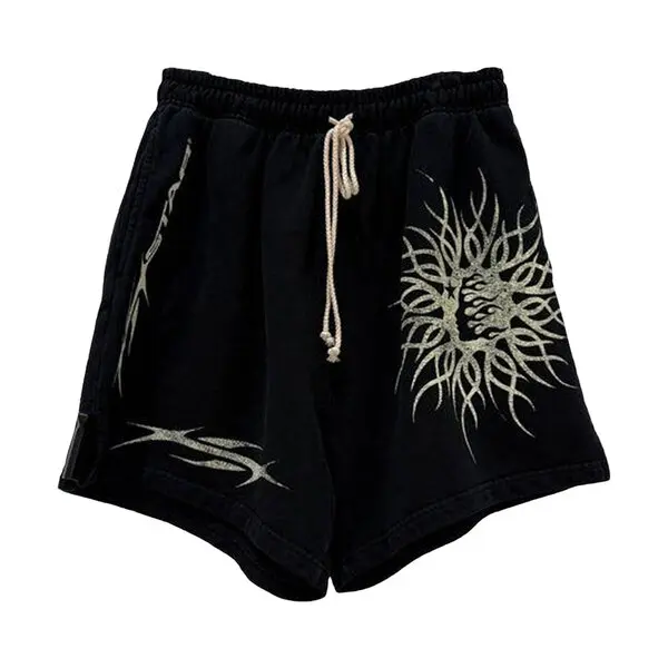 HELLSTAR Flame Yang Shorts