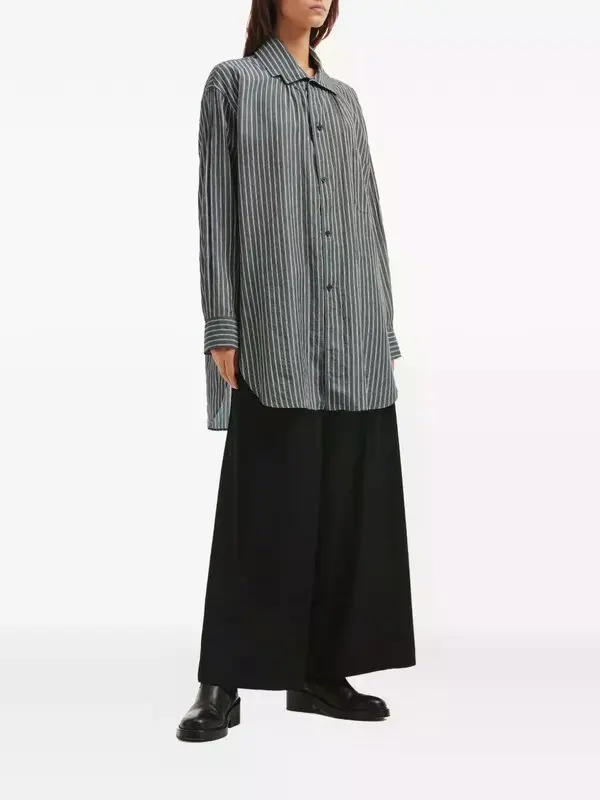 Y’s Striped Chest-pocket Shirt