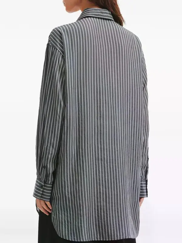 Y’s Striped Chest-pocket Shirt