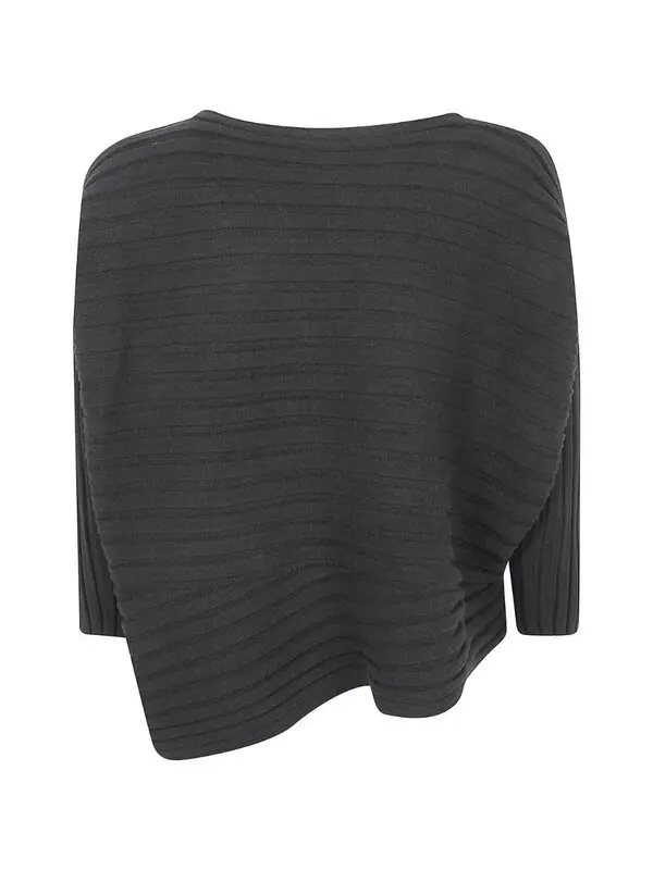Issey Miyake Ribbed Top