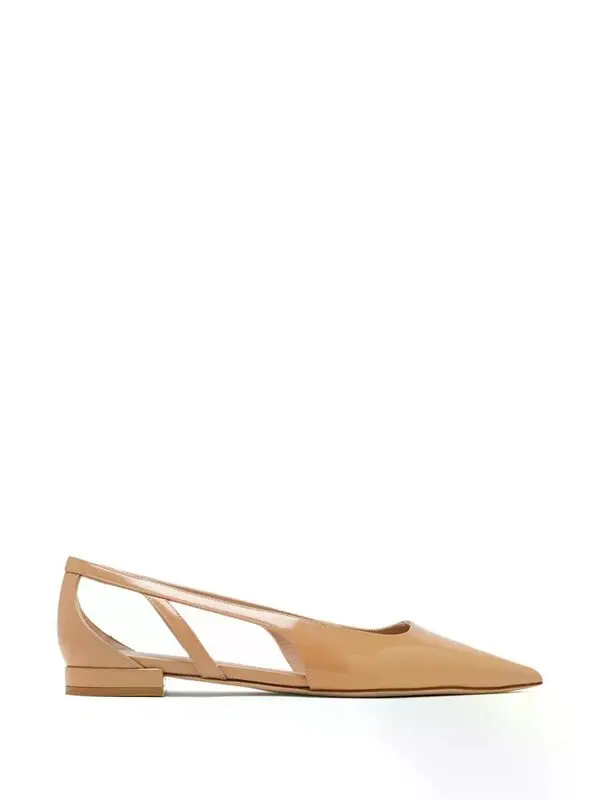STUART WEITZMAN Pointed-toe Ballet Flats