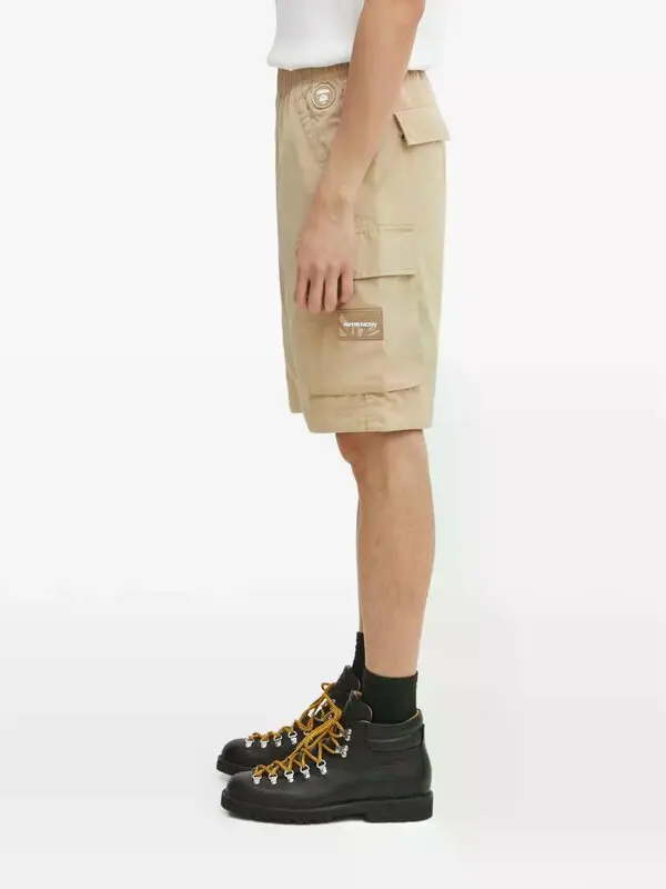 AAPE BY *A BATHING APE Cargo-pocket Elasticated-waistband Shorts