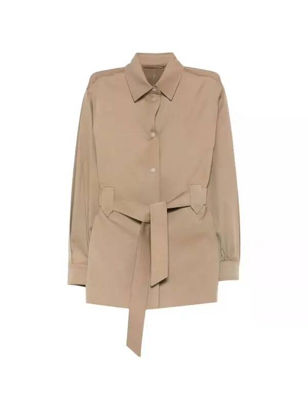 Max Mara Belted Fitted Jacket
