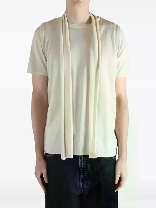 Frenckenberger Shawl-neck T-shirt