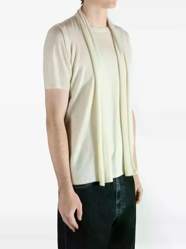 Frenckenberger Shawl-neck T-shirt