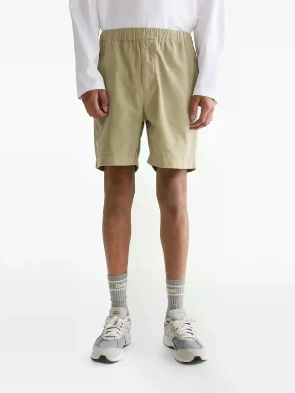 BELLEROSE Elasticated Corduroy Shorts - Neutrals