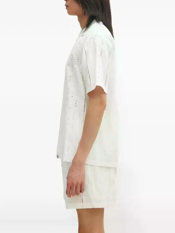 A BATHING APE Broderie-anglaise Shirt - Neutrals