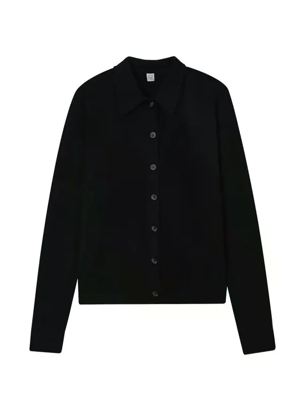 TOTEME Buttoned Collar Cardigan