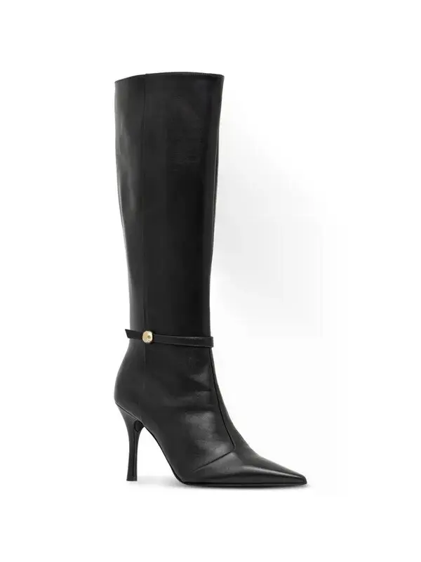 Furla Strap Pointed Boots