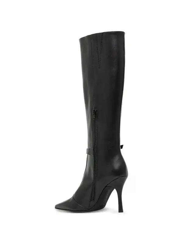 Furla Strap Pointed Boots