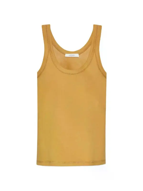 LEMAIRE Sleeveless Tank Top - Yellow