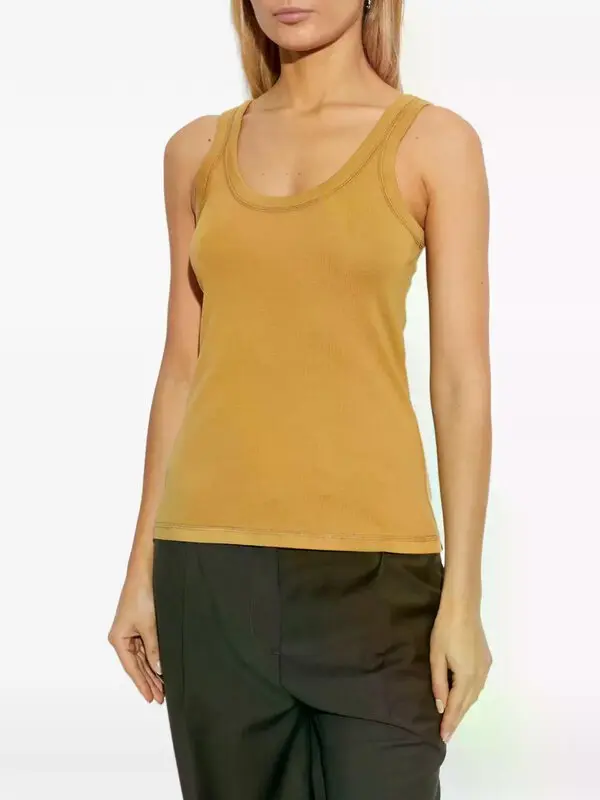 LEMAIRE Sleeveless Tank Top - Yellow