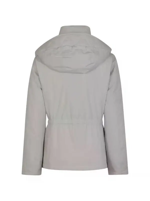 Herno Hooded Zip Jacket - Grey