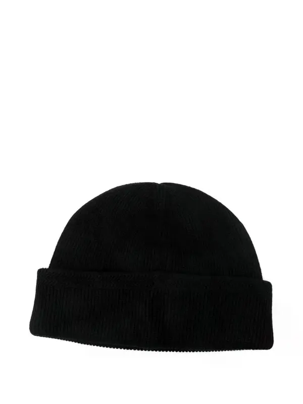 Stone Island Compass Beanie Hat - Black