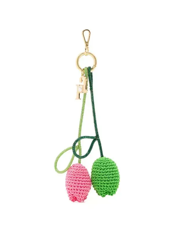 Rosantica Tulipano Keyring - Green