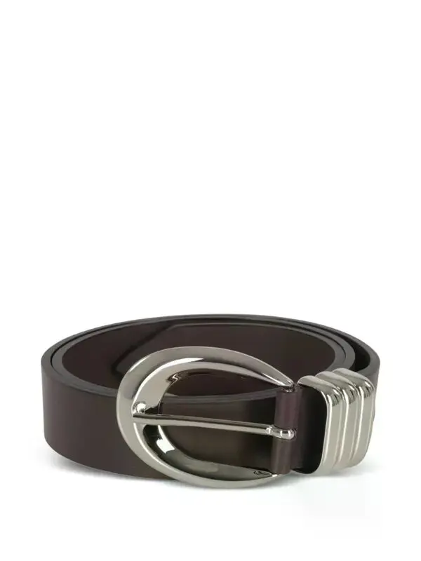 Federica Tosi Emily Leather Belt - Brown