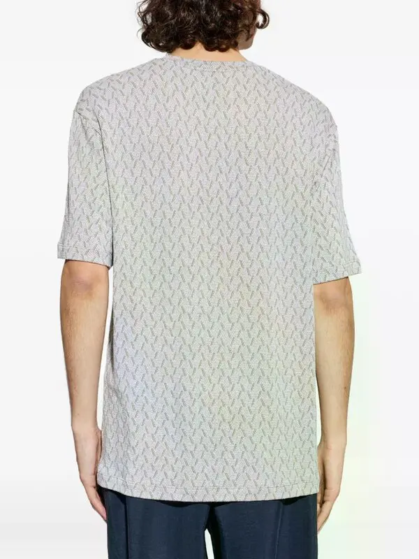 Giorgio Armani Geometric-patterned T-shirt