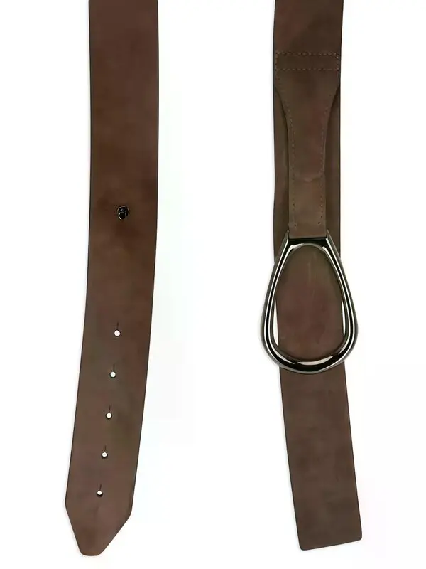 Brunello Cucinelli Triangle-buckle Belt