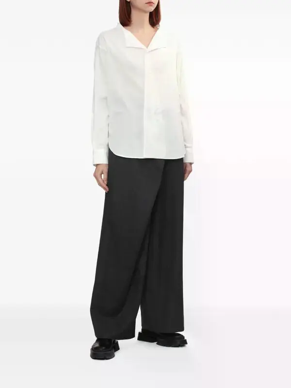 Y’s High-low Cotton Shirt