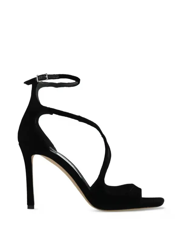 JIMMY CHOO Azia Sandals - Black