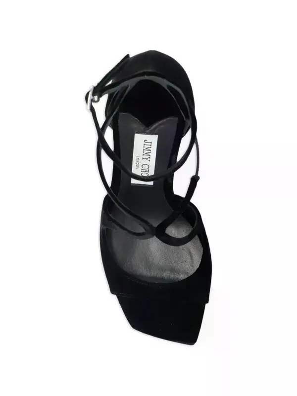 JIMMY CHOO Azia Sandals - Black
