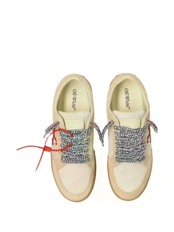 Off-White Arrow-appliqué Low-top Sneakers
