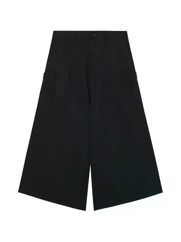 Y’s Patch Pocket Wide Leg Trousers