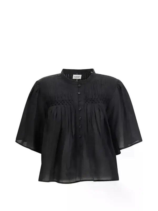 MARANT ETOILE Pleated Buttoned Shirt