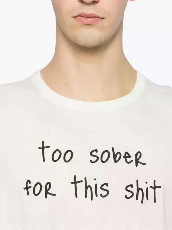 R13 Too Sober Printed T-shirt