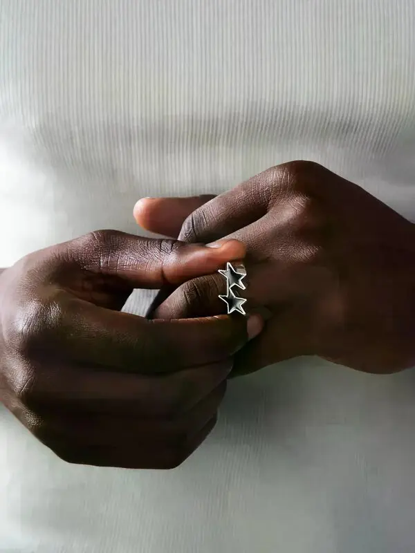 TWOJEYS Star Precious Metals Ring
