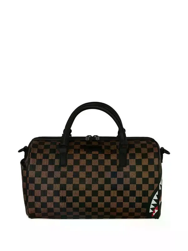SPRAYGROUND Check-pattern Duffle Bag