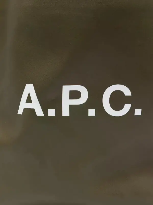 A.p.c. Logo Shoulder Bag - Green