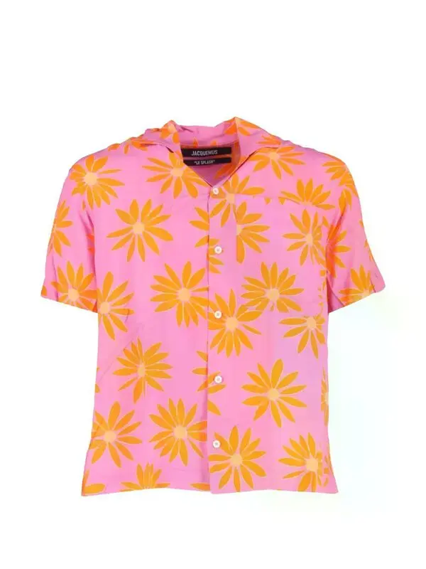 Jacquemus Jean Floral-printed Shirt