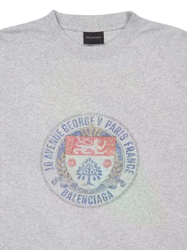 Balenciaga Printed T-shirt - Grey