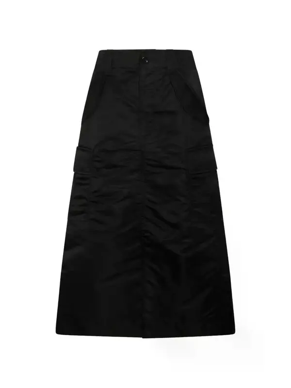 Sacai Pleated Midi Skirt