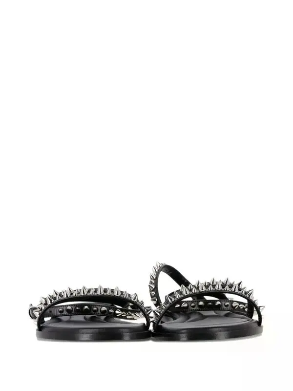 Alexander McQueen Studded Strappy Flat Sandals