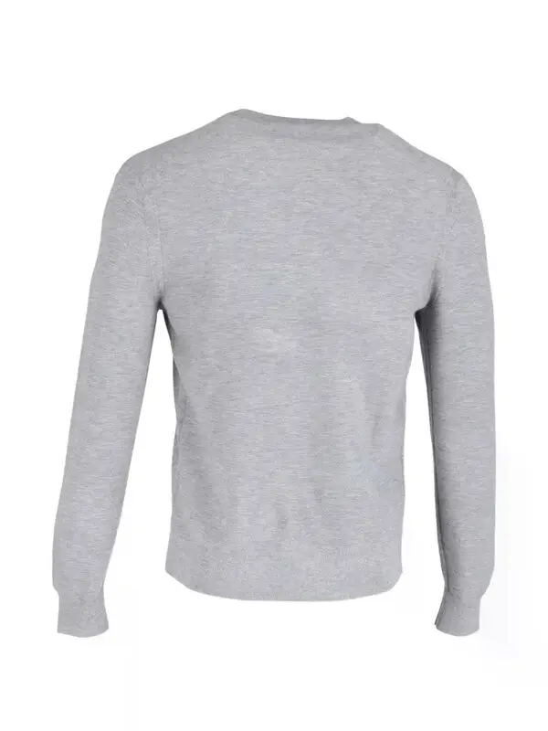 Theory Crew Neck Cotton Long Sleeve T-shirt